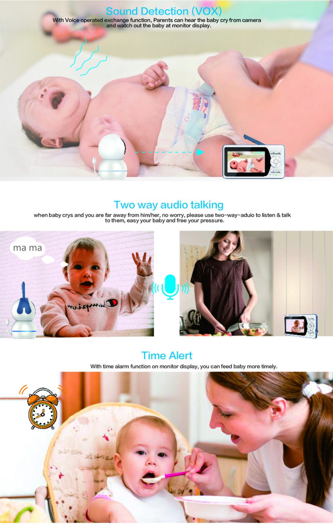 Midpoint M210 Baby Monitor - Midpoint Asia